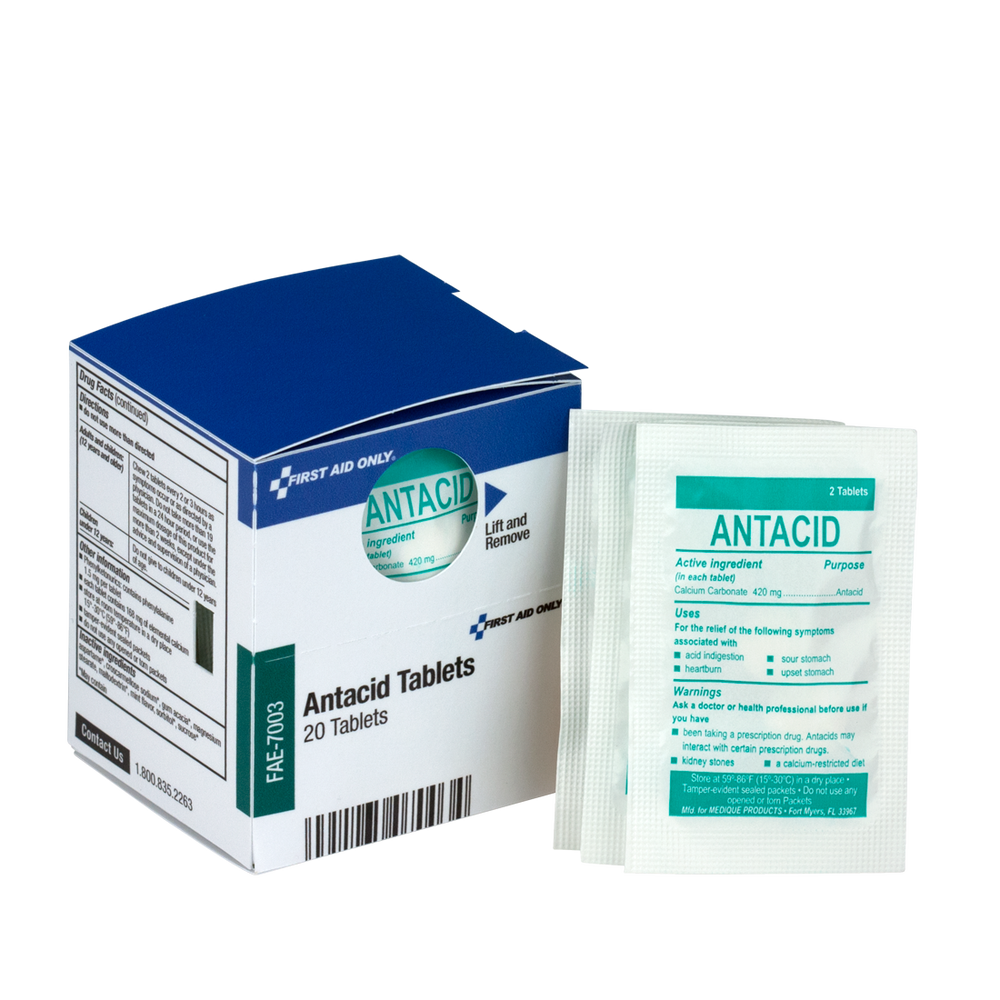 Antacid Tablets – US First Aid and Preparedness