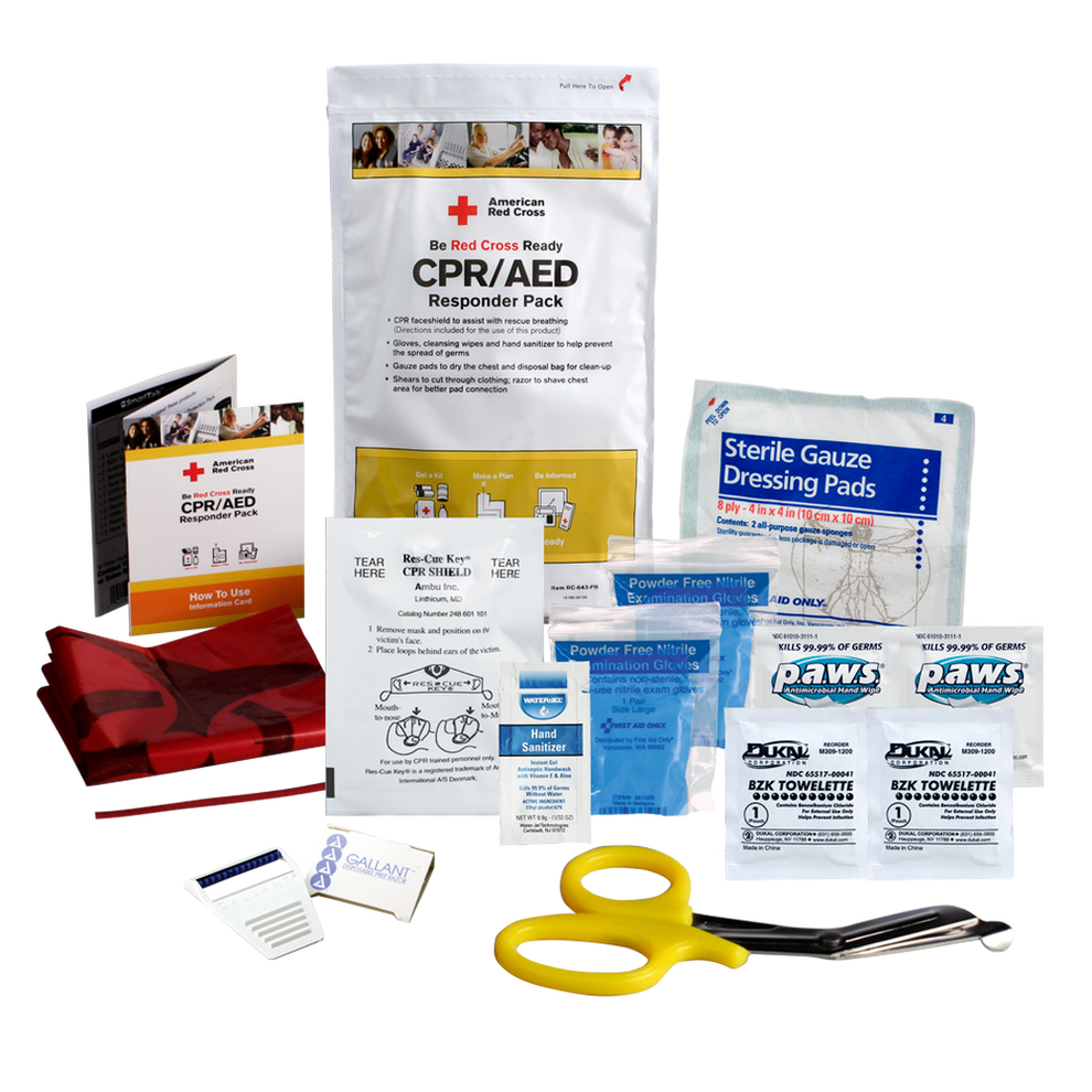 CPR/AED Responder Pack – US First Aid and Preparedness